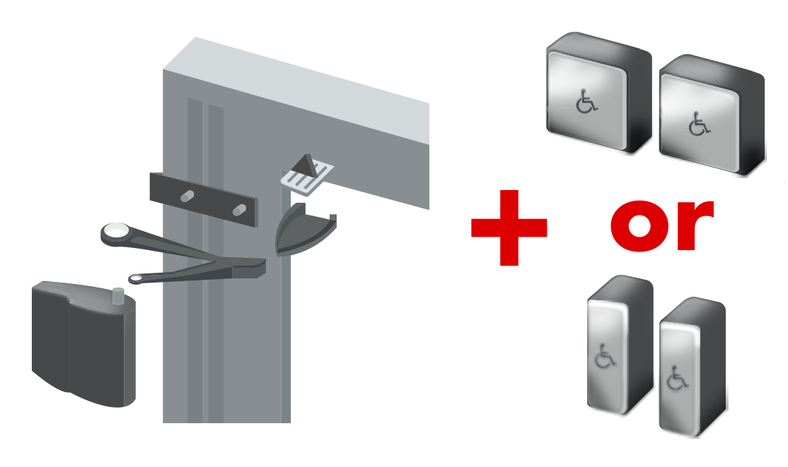 Commercial Door Systems - Touchless Door Solutions